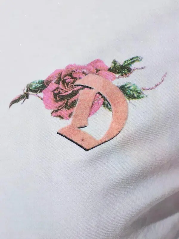 DIESEL® Floral Print T-shirt - White