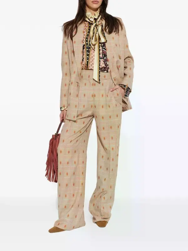 Etro Check-patterned Blazer