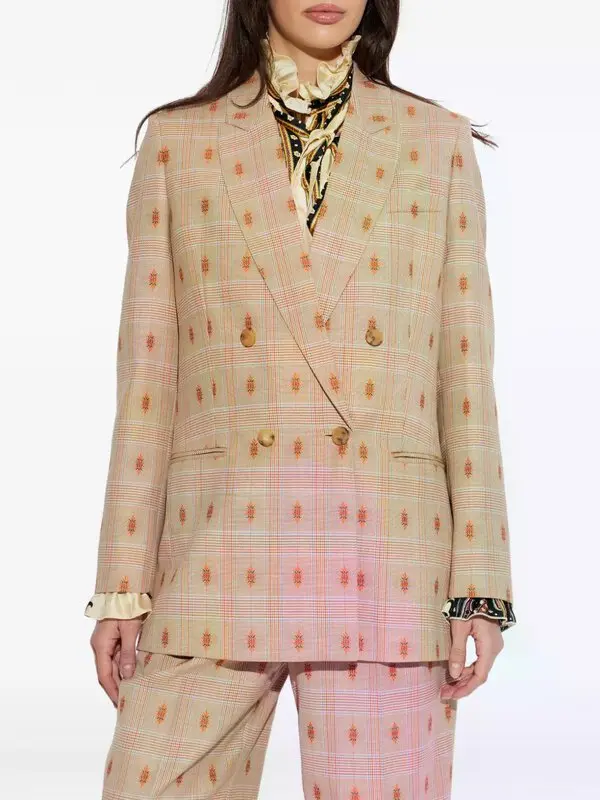 Etro Check-patterned Blazer