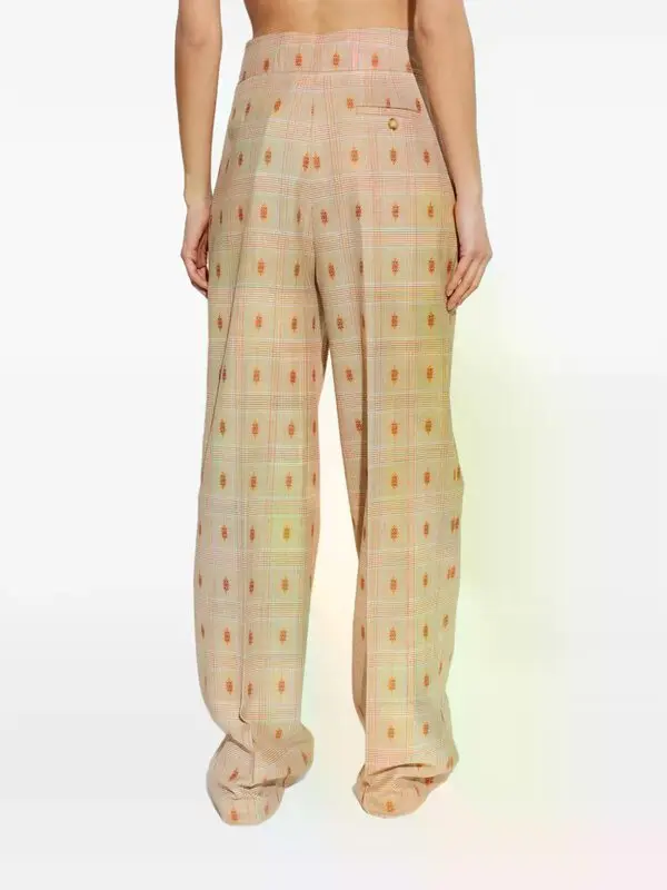 Etro Checked Trousers