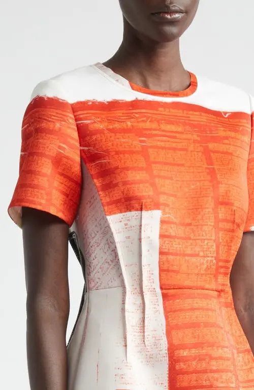 JASON WU Collage Print Minidress
