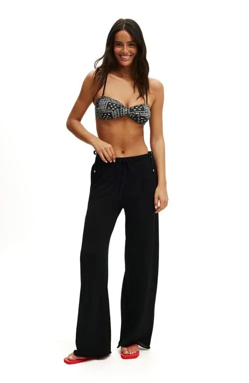BODY Isla Knit Relaxed Pant - Black