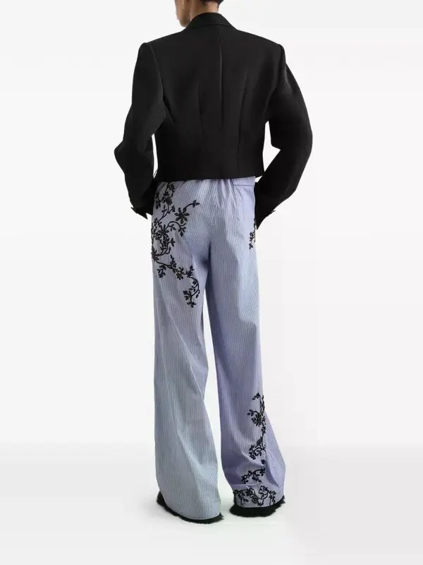 Dolce & Gabbana Shawl Collar Cropped Jacket