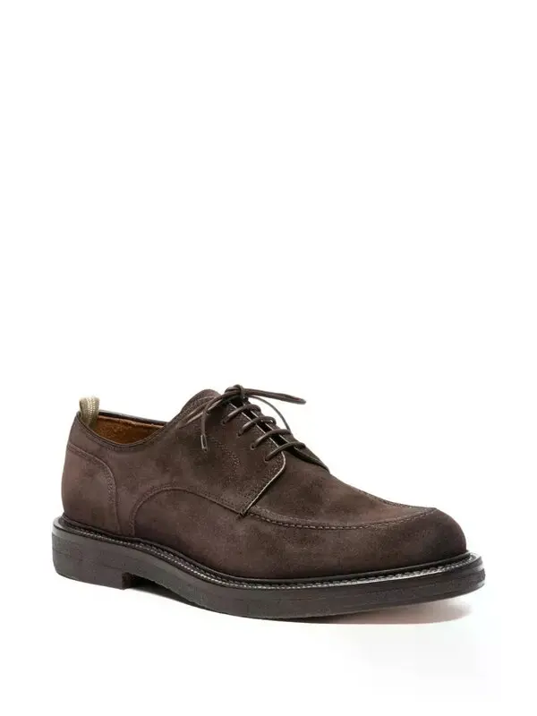 Officine Creative Aston Crepe 003 Derby Shoes - Brown