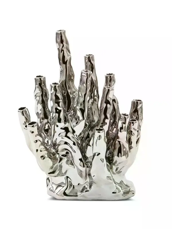 POLSPOTTEN Polish-finish Vase - Silver