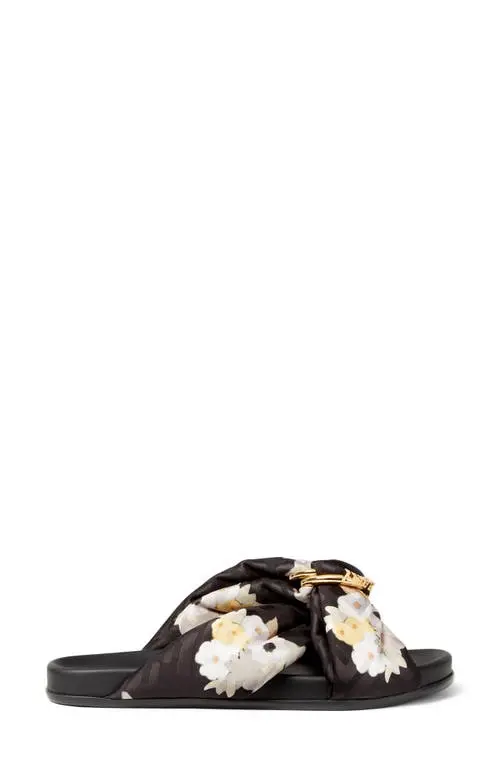 Fendi Feel Knot Slide Sandal