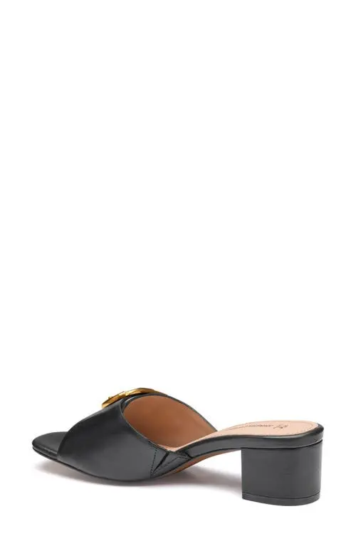 Johnston & Murphy Edith Buckle Slide Sandal