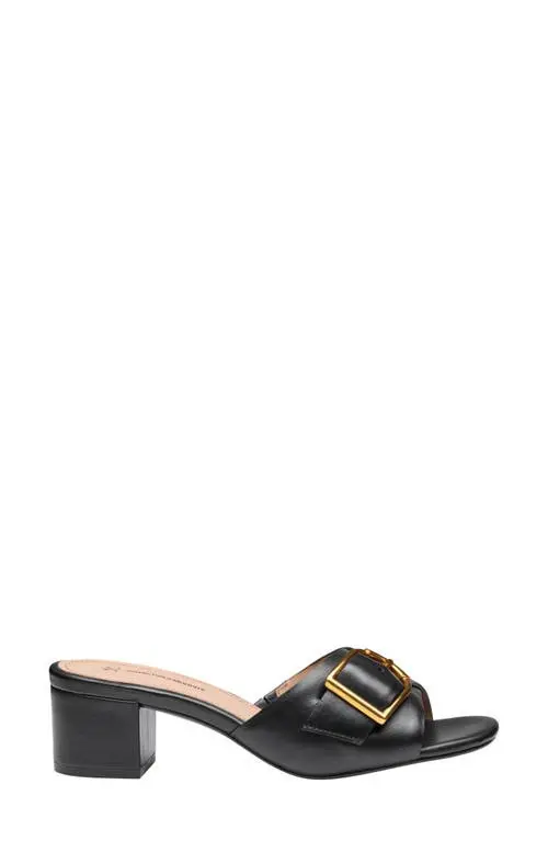 Johnston & Murphy Edith Buckle Slide Sandal