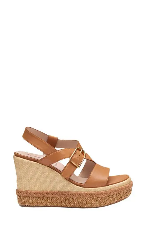 Johnston & Murphy Addison Asymmetric Slingback Wedge Sandal
