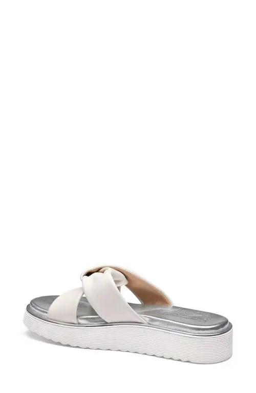 Johnston & Murphy Mitzi Platform Wedge Slide Sandal