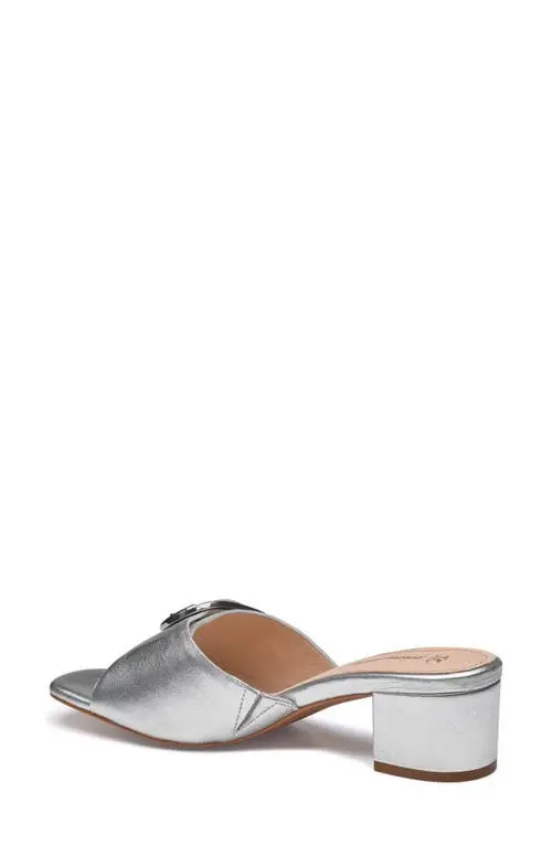 Johnston & Murphy Edith Buckle Slide Sandal