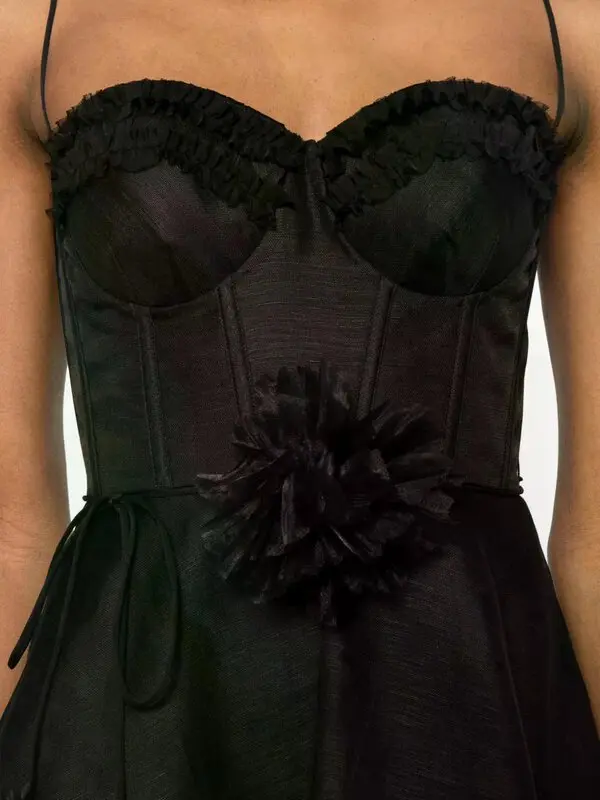 Zimmermann Luna Ruffled Mini Dress