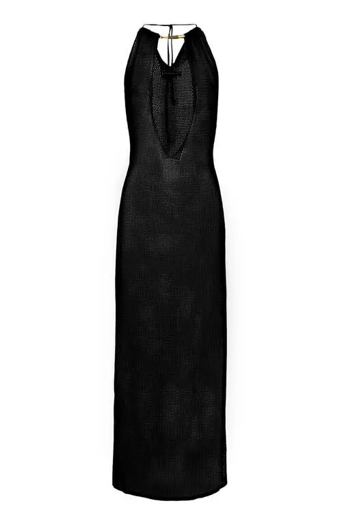 VIX PAULA HERMANNY Micah Mesh Cover-up Dress