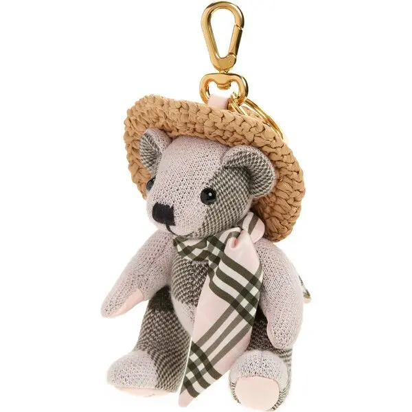 Burberry Thomas Bear Highgrove Bag Charm - Mallow Pink