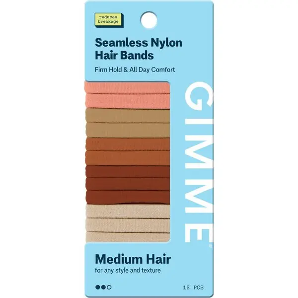 GIMME BEAUTY Any Fit Hair Bands - Brown