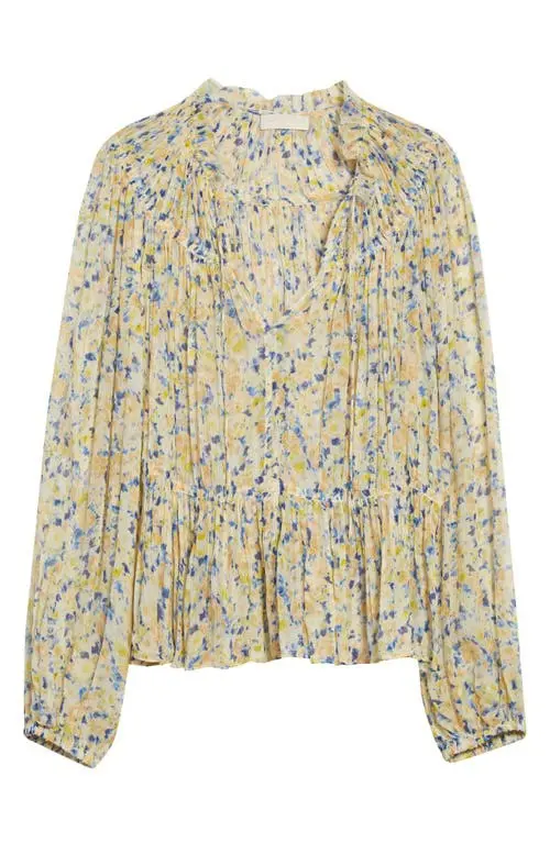Ulla Johnson Leandra Floral Long Sleeve Top