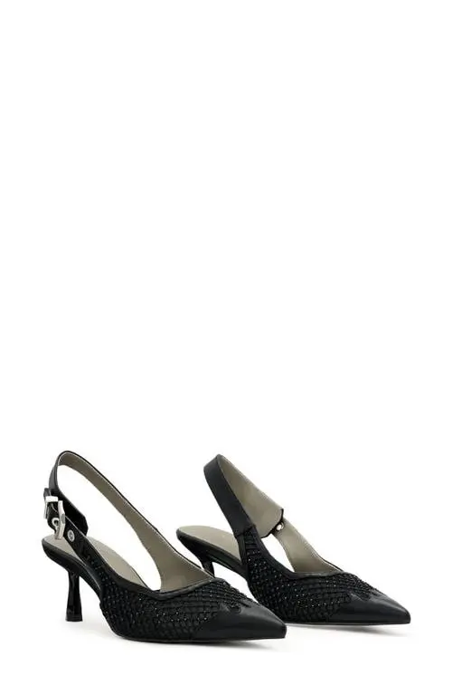 ALLSAINTS Idiya Mesh Slingback Pumps