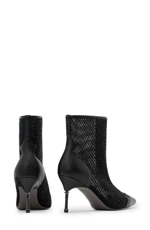 ALLSAINTS Natasha Mesh Bootie