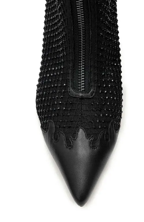 ALLSAINTS Natasha Mesh Bootie