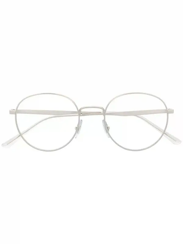Ray-ban Round-frame Glasses - Silver