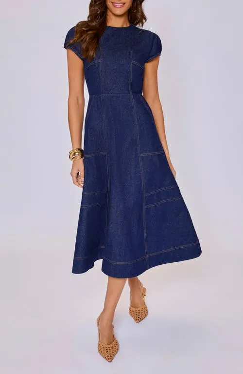 VICI Denim Midi Dress