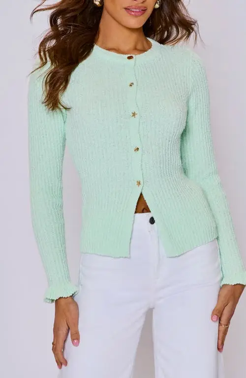 VICI Willow Novelty Button Rib Cardigan