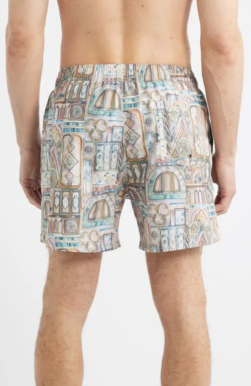 BOARDIES Printed Swim Trunks