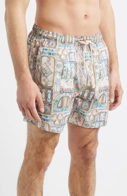 BOARDIES Printed Swim Trunks