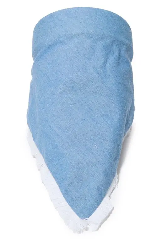 Lele Sadoughi Jackie Chambray Handkerchief Headband