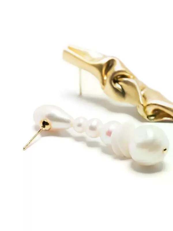 Completedworks Notsobig Crumple Drop Earrings