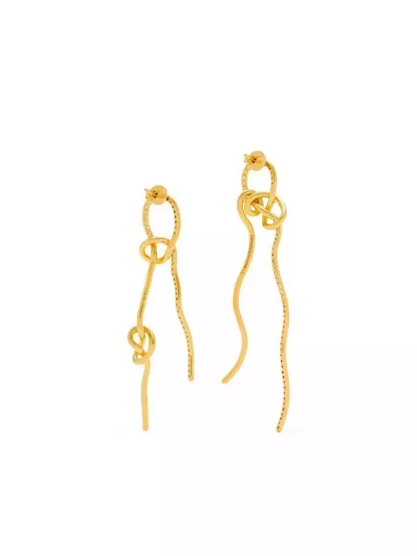 Completedworks Knot Drop Earrings