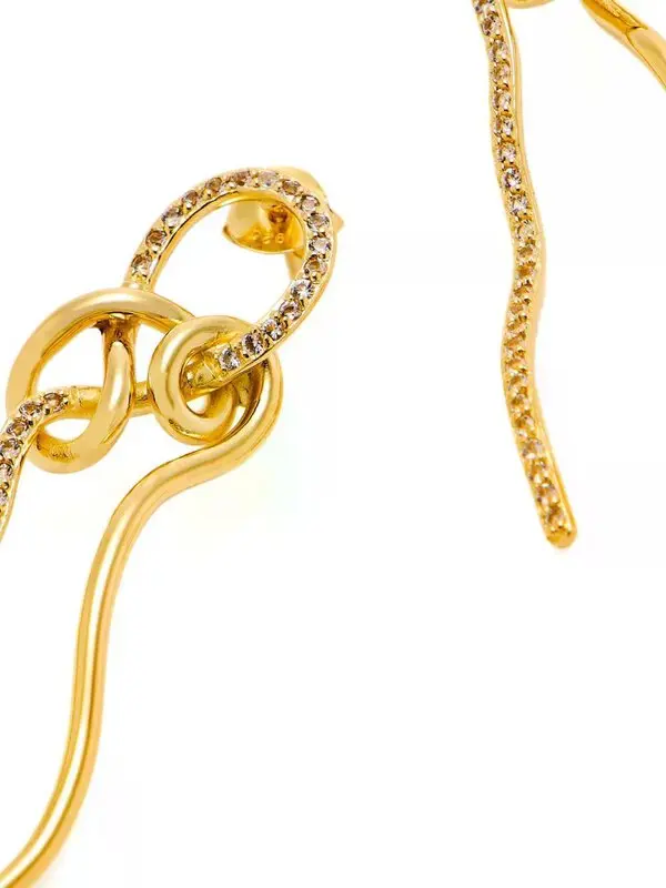 Completedworks Knot Drop Earrings
