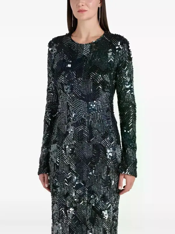 ILTA Sequin-embellished Maxi Dress