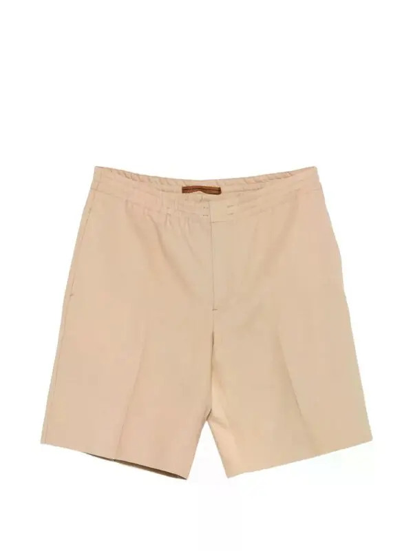 Zegna Elasticated Waistband Tailored Shorts
