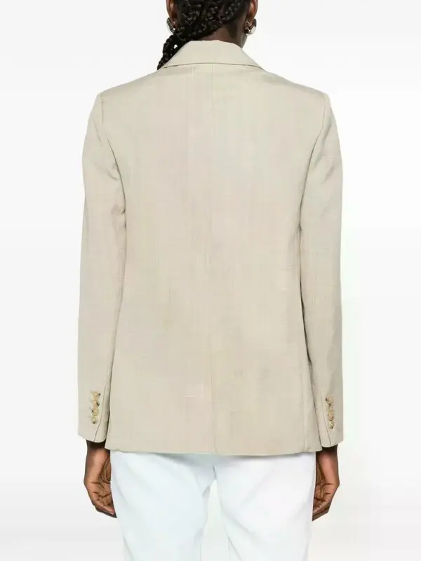 FORTE_FORTE Flap-pocket Blazer - Neutrals