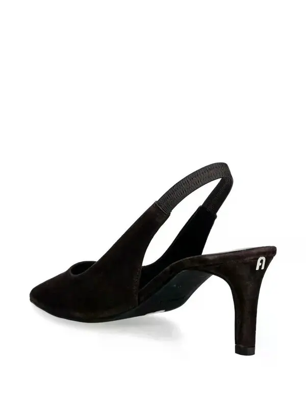 Furla Pointed Toe Slingback Pumps