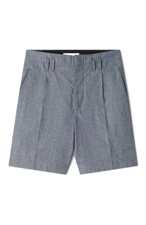 LANVIN Chambray Tailored Shorts