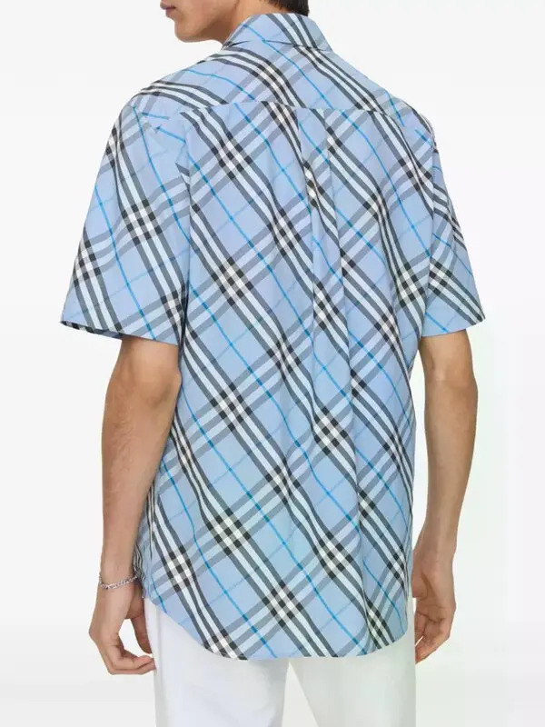 Burberry Classic-fit Check Cotton Shirt
