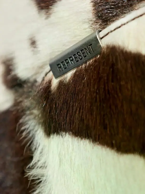 REPRESENT Patterned Cowhide Jacket