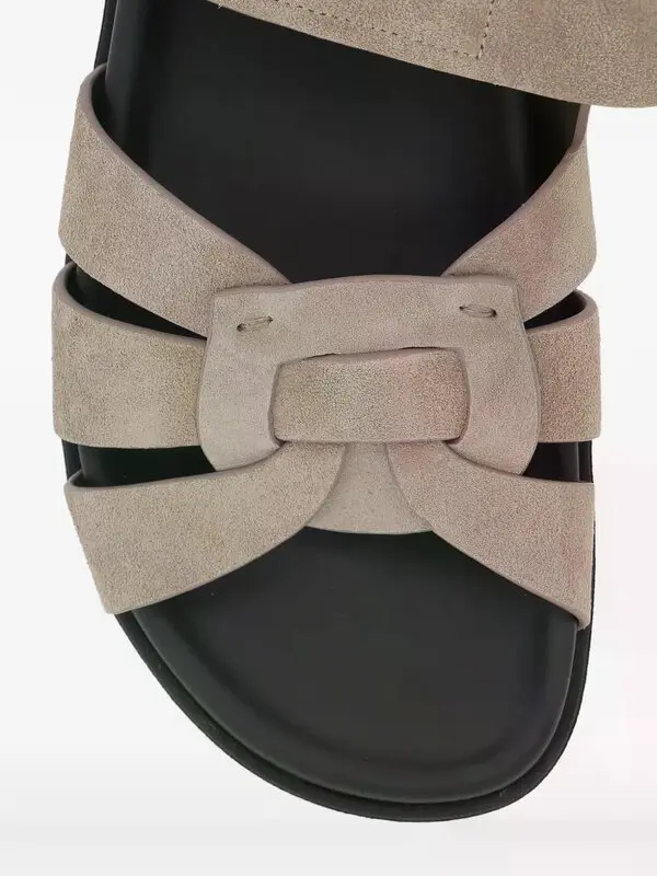DOUCAL'S Matilde Leather Sandals - Neutrals