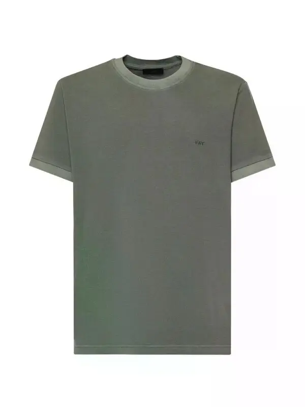 FAY Logo-embroidered T-shirt
