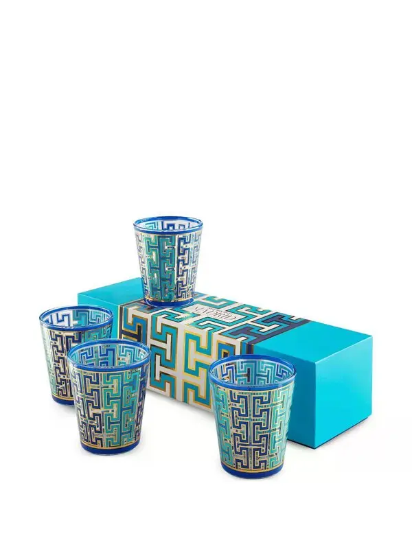 Jonathan Adler Geometric-pattern Glass