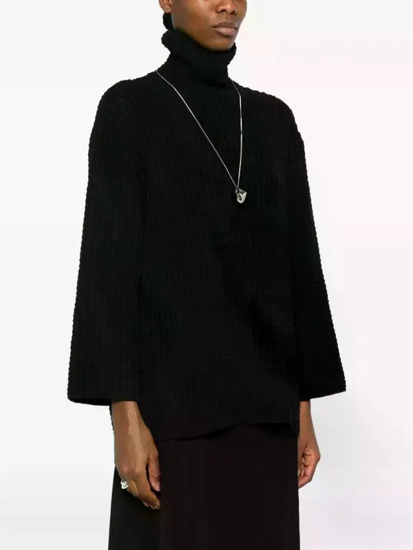 TOTEME Whipstitch Sweater - Black