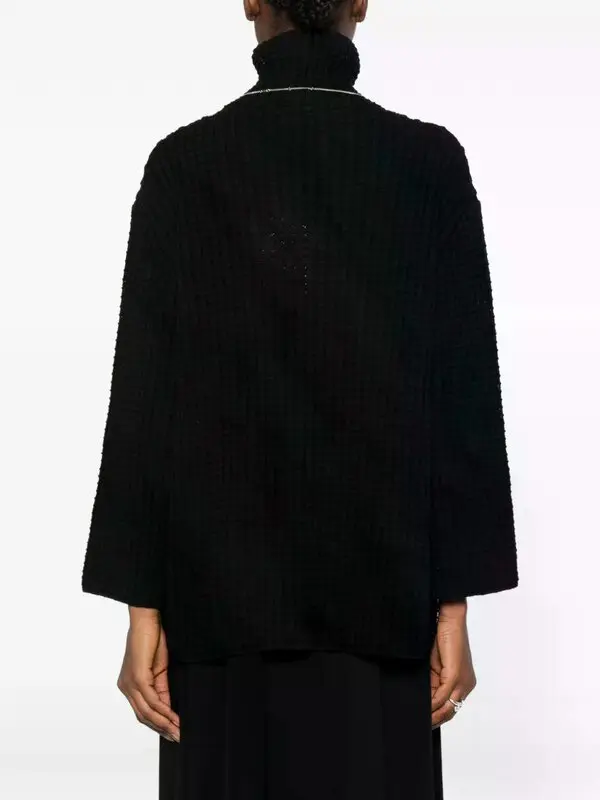TOTEME Whipstitch Sweater - Black