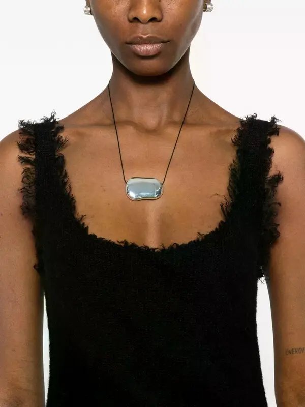 TOTEME Mohair Knit Tank - Black