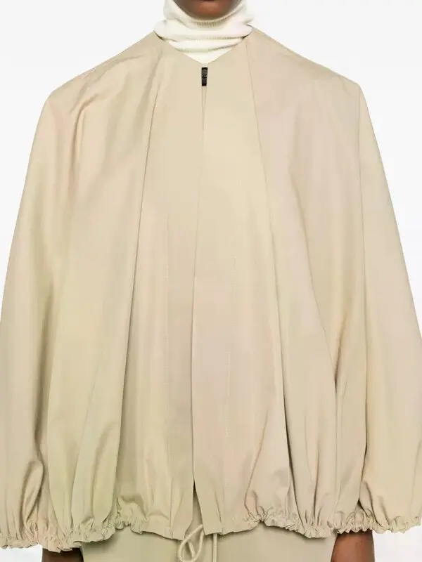 TOTEME Detachable Cape Coat - Neutrals