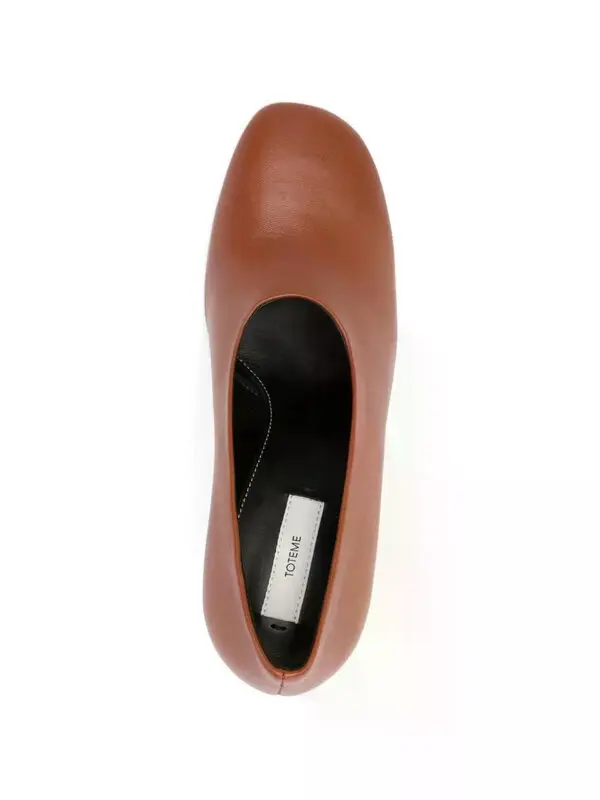TOTEME Leather Pumps - Brown