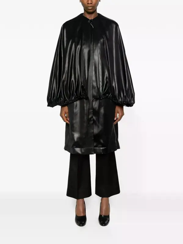 TOTEME Detachable Cape Coat - Black