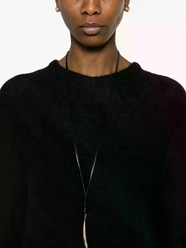 TOTEME Open Weave Sweater - Black