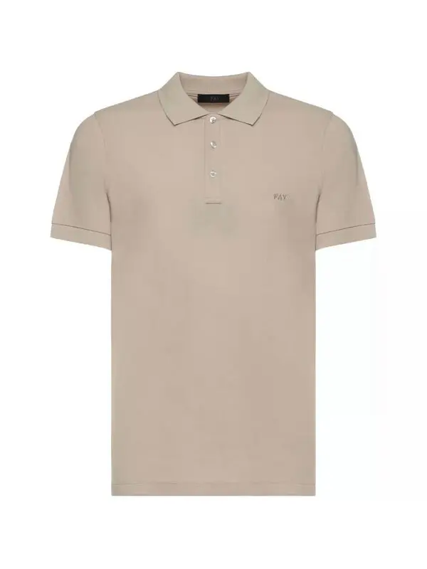 FAY Logo-embroidered Polo Shirt